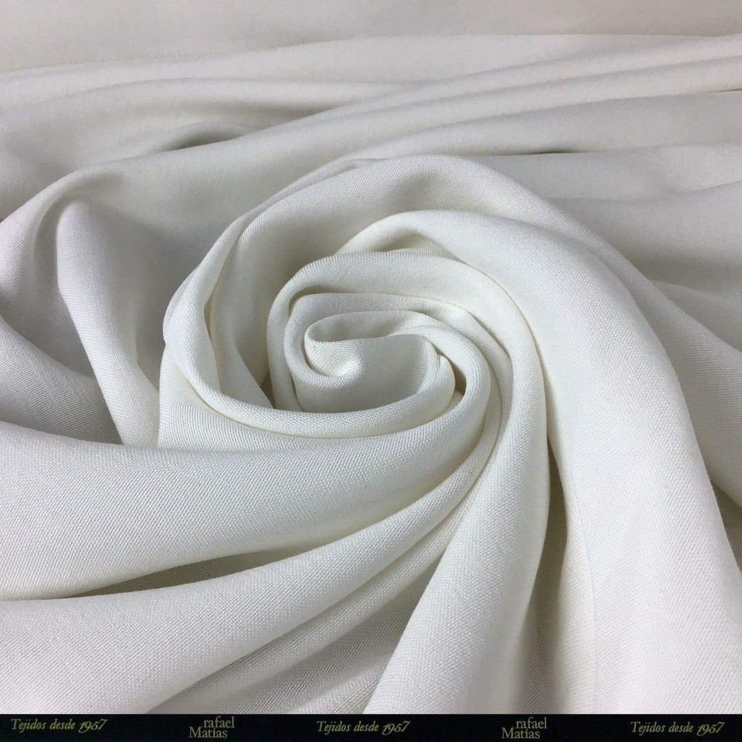 Tela Lino Panamá Blanco Roto – Telas y Moda